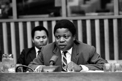 Déclaration de JM Bomboko justifiant le non recours aux troupes belges ...