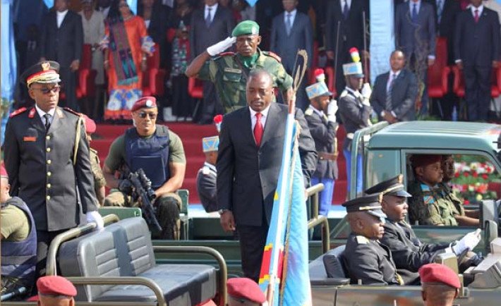 Kabila se dit très satisfait du défilé militaire du 30 juin 2014 - Desk ...
