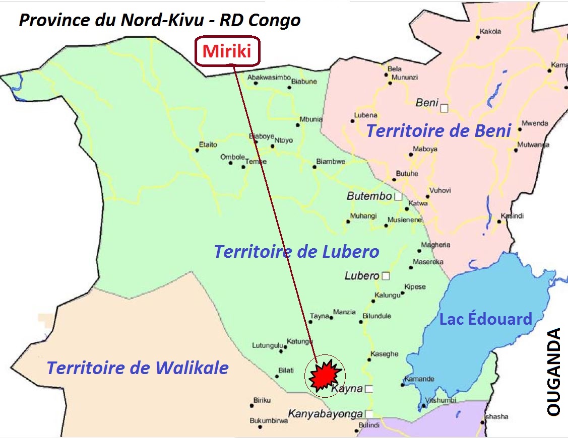 Carte MIRIKI- - Desk Africain d'Analyses Stratégiques