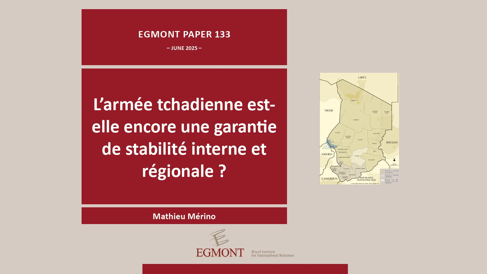 L’armée tchadienne est-elle encore une garantie de stabilité interne et ...